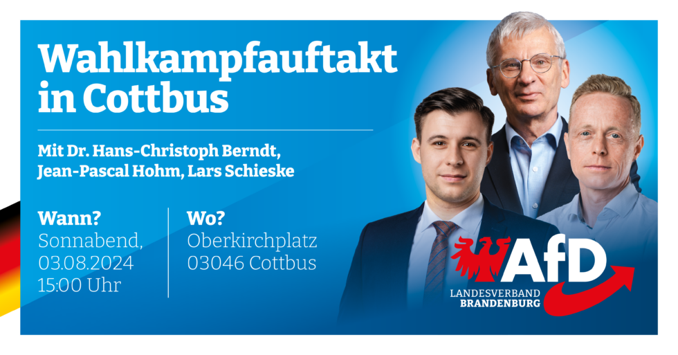 Jean-Pascal Hohm | AfD Cottbus